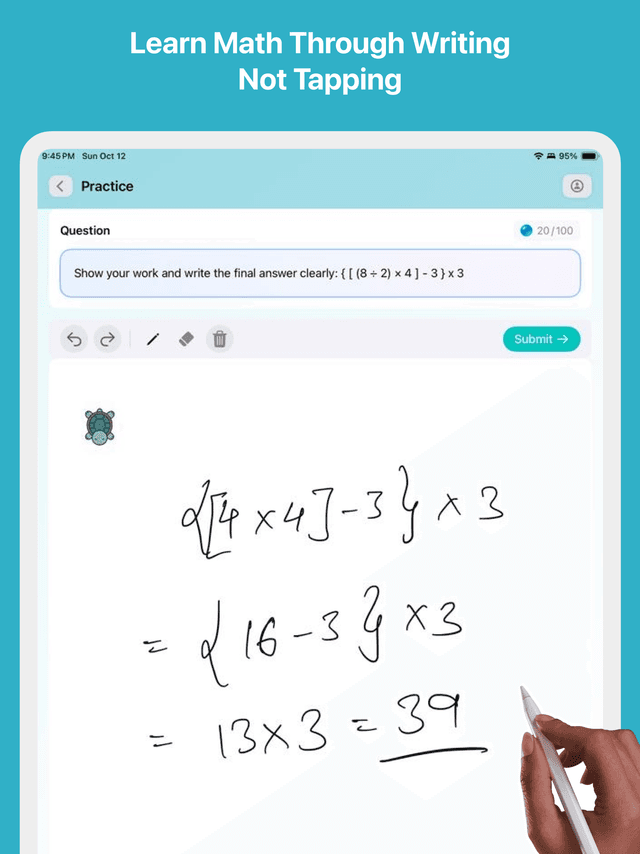 Tutle - Your Child's Personal AI Math Tutor | Safe & Interactive Learning